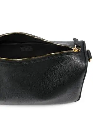 Gucci Half Horsebit Medium Leather Shoulder Bag