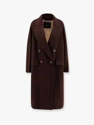 Max Mara Angus Cashmere And Alpaca Coat - Multicolor