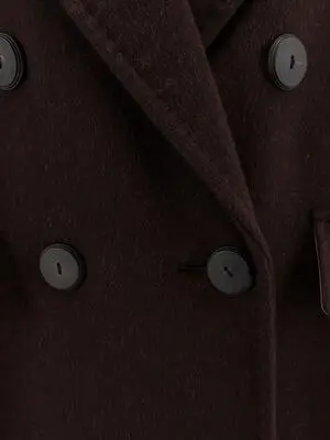 Max Mara Angus Cashmere And Alpaca Coat - Multicolor