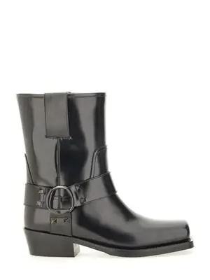 Valentino Garavani Boot Rockstud - Black