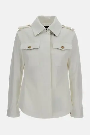 FAY Shirt Jacket Cotton Drill - Multicolor
