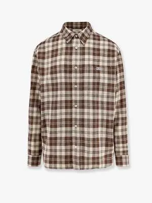 Celine Madras Wool Shirt - Multicolor