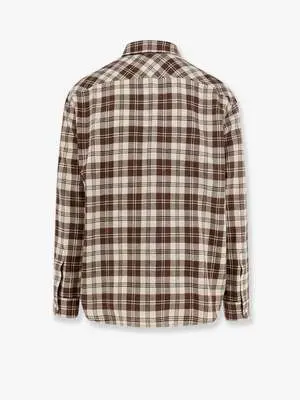 Celine Madras Wool Shirt