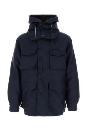 Prada Navy Wool Blend Jacket - Blue