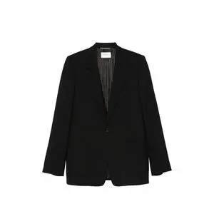 Saint Laurent Jackets Blazers - Black