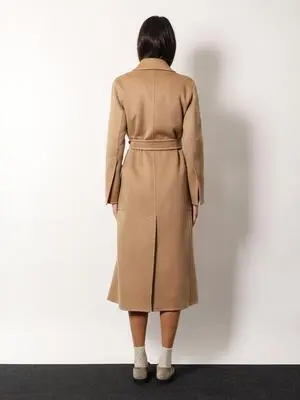 Max Mara Artur Hand Made Cashmere Coat - Multicolor