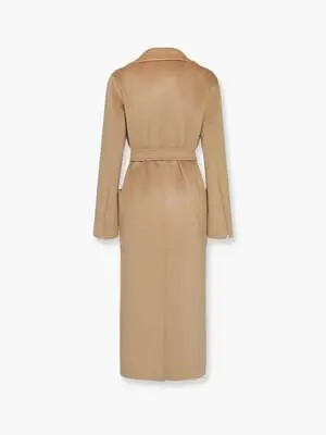 Max Mara Artur Hand Made Cashmere Coat - Multicolor
