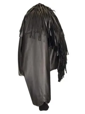 Alaïa Fringed Bomber Jacket