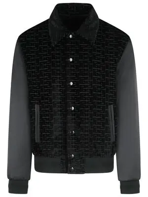 Balmain Monogram Bomber Jacket