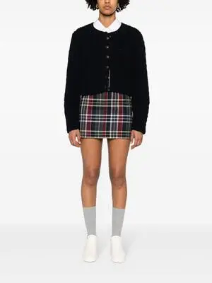 Thom Browne Tartan Mini Skirt - Blue
