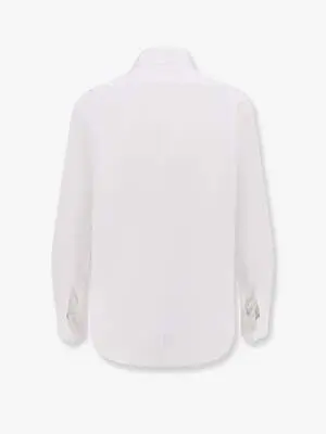 Dior Cotton Shirt With Embroidery - Multicolor