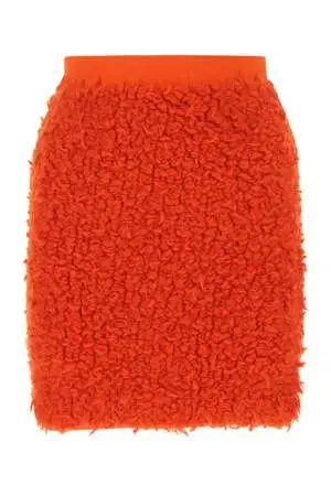 Bottega Veneta Wool Blend Skirt - Red