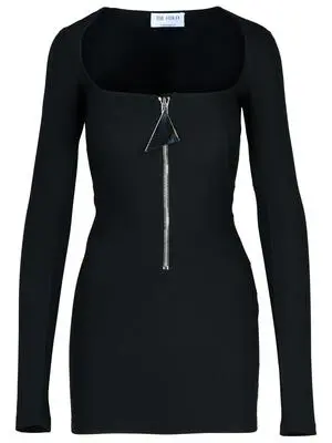 Attico Polyester Blend Dress - Black