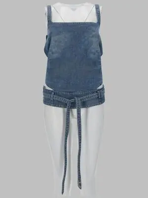 DIESEL® Top De-sayra In Denim - Blue