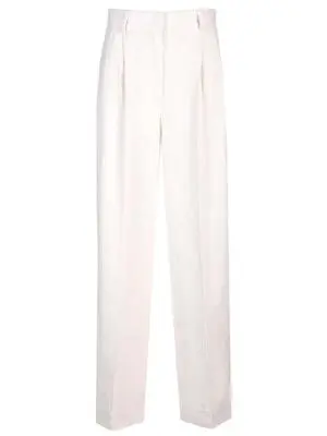 TOTEME Corduroy Trousers - White