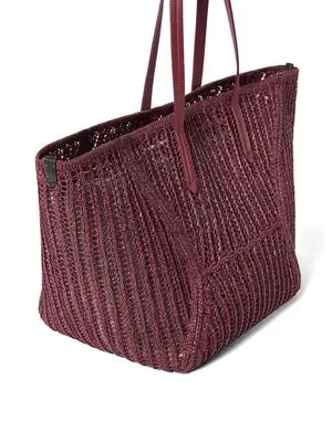 Brunello Cucinelli Rafia Tote Bag