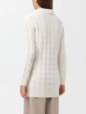 Max Mara Dalida Jacket In Wool And Cashmere - Cream