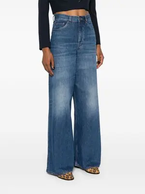 Chloé Cotton Wide-leg Denim Jeans