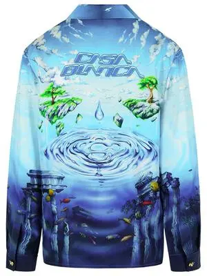 Casablanca Lost Atlantis' Silk Shirt