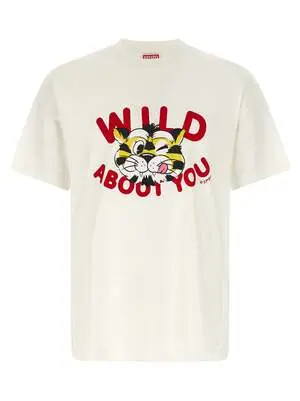 Kenzo Wild Tiger' T-shirt - White