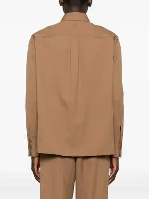 Fendi Wool Gabardine Shirt