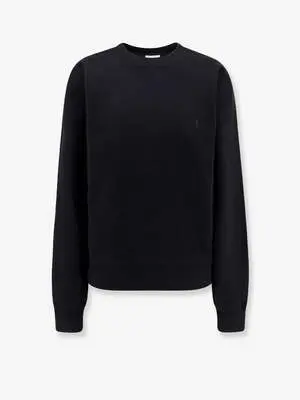 Saint Laurent Embroidered Sweatshirts Hoodies For Women