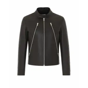 MAISON MARGIELA Leather Jacket - Black