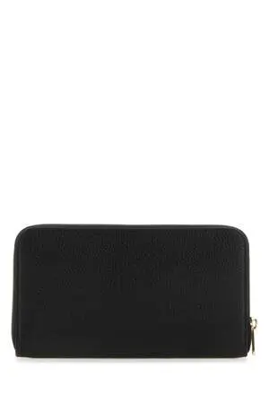FERRAGAMO Leather Wallet - Black