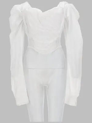 VIVIENNE WESTWOOD Top Corsetto Sunday - White