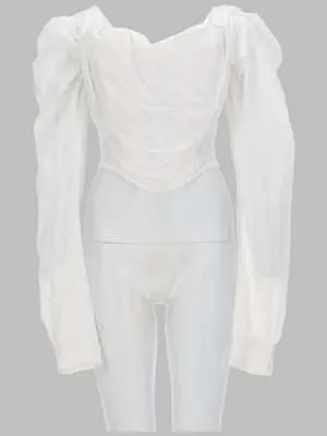 VIVIENNE WESTWOOD Sunday Corset Top - White