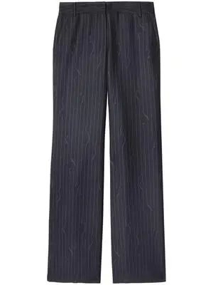 Off-White Tailored Trousers - Gray