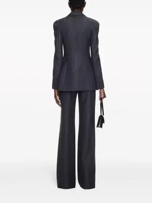 Off-White Tailored Trousers - Gray