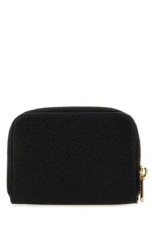 FERRAGAMO Leather Coin Case - Black