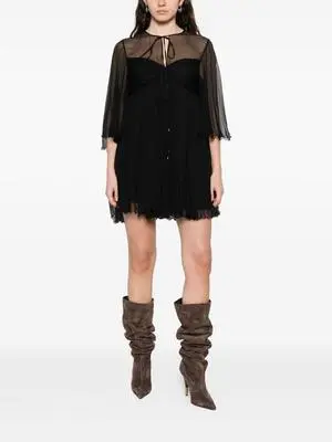 Chloé Silk Mini Dress - Multicolor