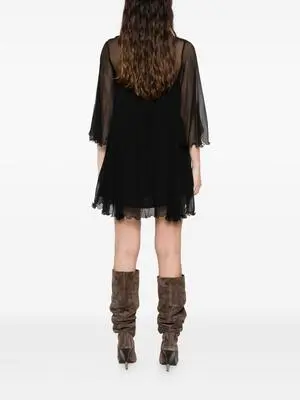 Chloé Silk Mini Dress - Multicolor