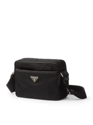 Prada Shoulder Bag In Re-nylon And Saffiano
