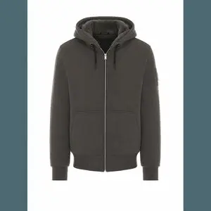 Moose Knuckles Classic Bunny Zip Hoodie - Gray