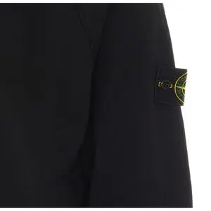 Stone Island Logo Sweatshirt - Black