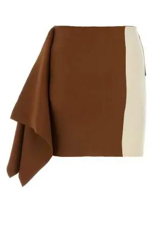 Fendi Wool Mini Skirt - Multicolor
