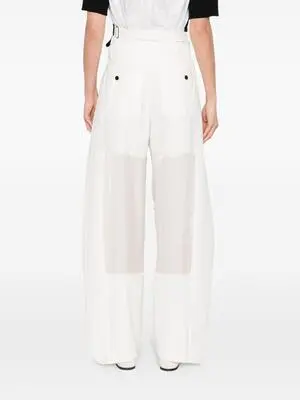Sacai Wool Trousers - Multicolor