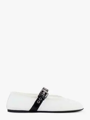 Miu Miu Mesh Fabric Ballerinas - Multicolor