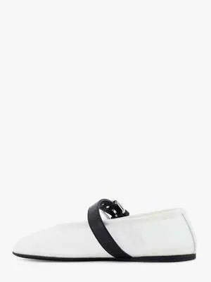 Miu Miu Mesh Fabric Ballerinas - Multicolor