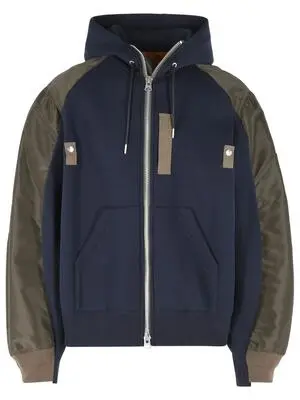 Sacai Off The Shoulder Sweatshirts Hoodies For Men