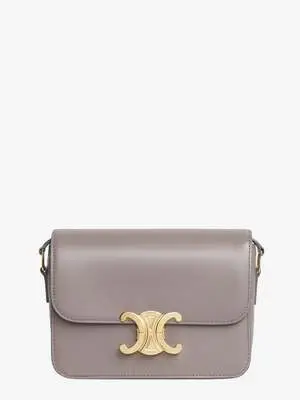 Celine Teen Triomphe Leather Crossbody Bag - Multicolor