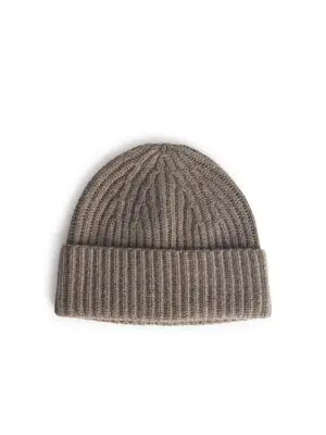 LISA YANG Martigny' Truffle Cashmere Cap - Brown
