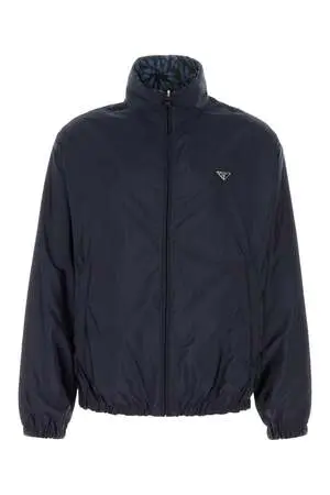 Prada Navy Re-nylon Reversible Jacket - Blue