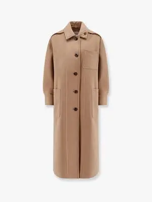 Max Mara Aldo 134 Sfilata Wool And Cashmere Coat - Multicolor
