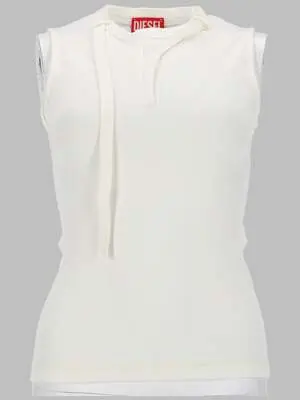 DIESEL® Jersey Top T-tiara - White