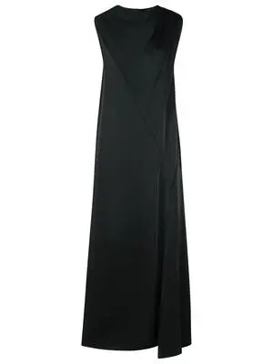 JIL SANDER Acetate Blend Sleeveless Dress