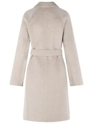 Max Mara Aceri' Sand Cachemire Wrap Coat